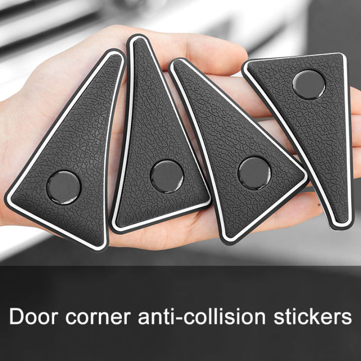 2PCS/SET Car Door Corner Anti-collision Sticker Car Door Protection ...
