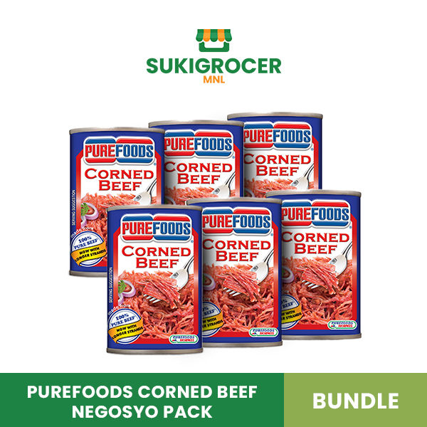 Purefoods Corned Beef Negosyo Pack 150G x 6s | Lazada PH