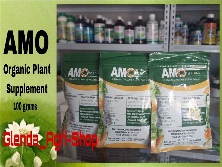 AMO - ORGANIC PLANT SUPPLEMENT- BESTSELLER - NEW PACKAGING / ORIGINAL ...