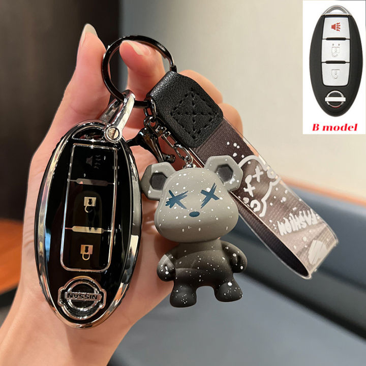 Suitable for NISSAN key chain Nissan JUKE \NAVARA\ALMERA\SYLPHY\MARCH ...