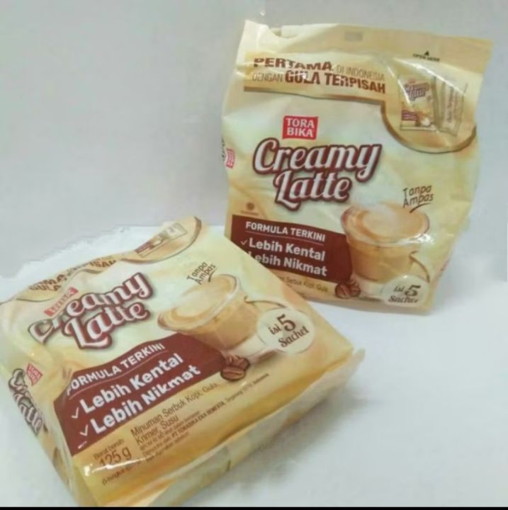 TORABIKA CREAMY LATTE 5 Sachet × 24 gr | Lazada Indonesia