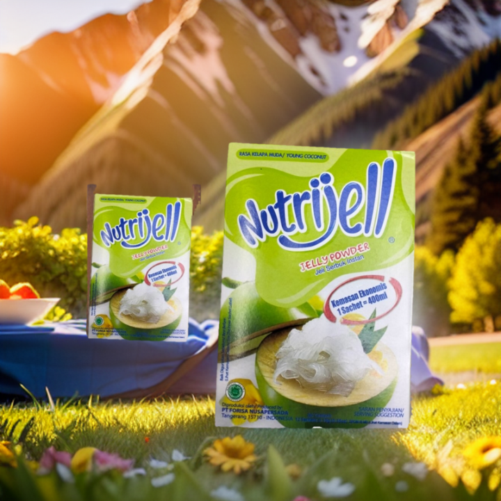 Nutrijell Kemasan Ekonomis Kelapa Muda 1 Box hemat | Lazada Indonesia