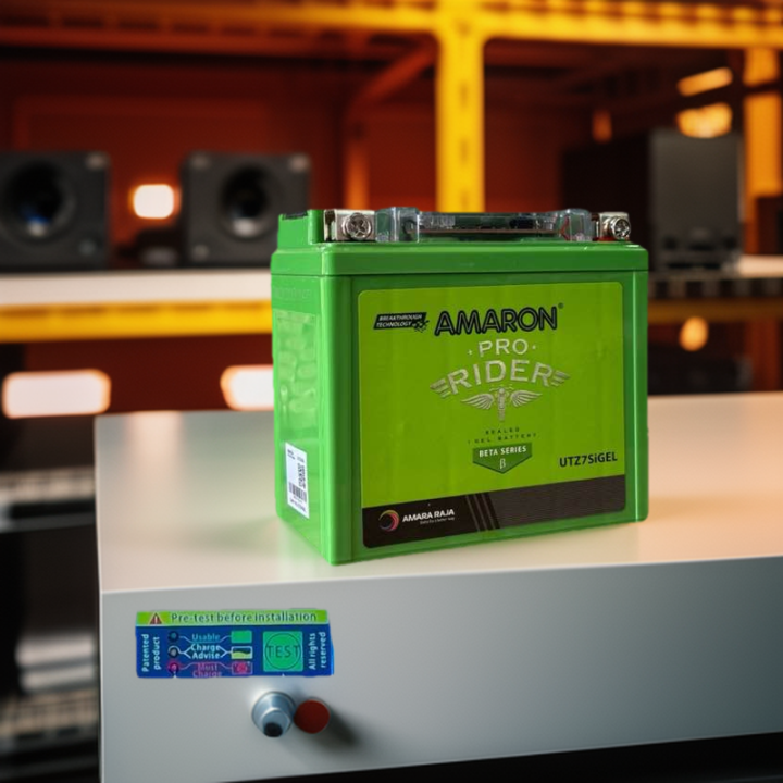 แบตเตอรี่ อมารอน UTZ7S รถมอเตอร์ไซค์ Amaron Pro Rider 7 แอมป์ pre order ...