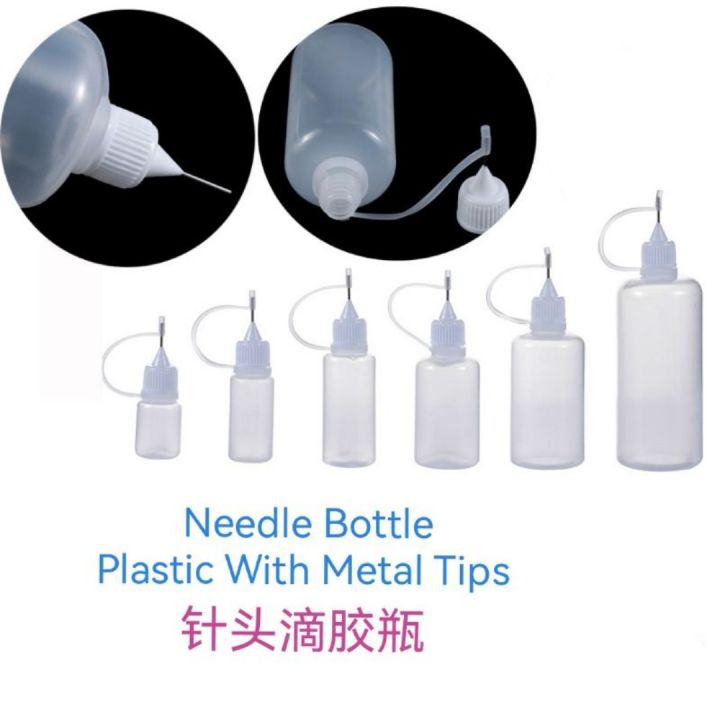 5ml / 10ml / 20ml /30ml / 50ml / 100ml / Needle Bottle Plastic With ...