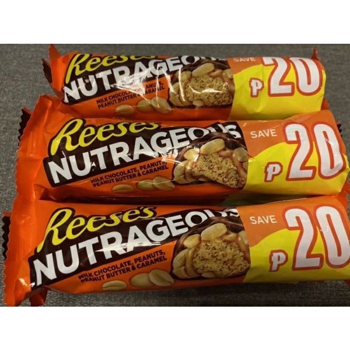 Reese's Nutrageous Chocolate With Peanut Bar 47g | Lazada PH