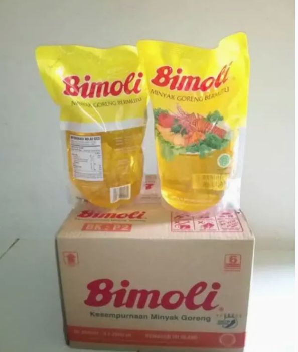 minyak goreng Bimoli refill 1 liter /dus isi 12 pcs | Lazada Indonesia