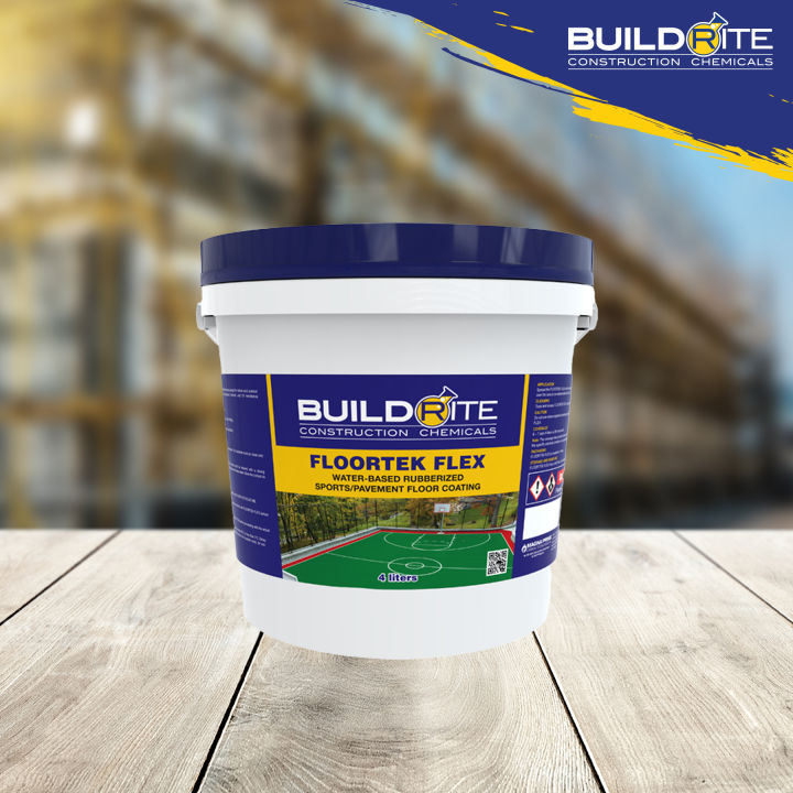 BUILDRITE FLOORTEK FLEX Waterbased Polyurethane Membrane 4L | Lazada PH