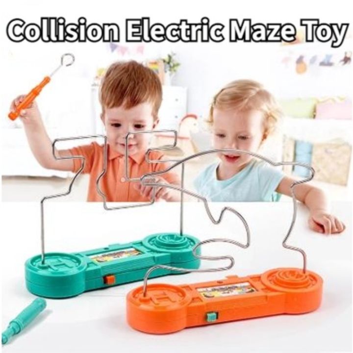 Buzz Wire Game Collision Electric Shock Maze Toy Children Attention ...