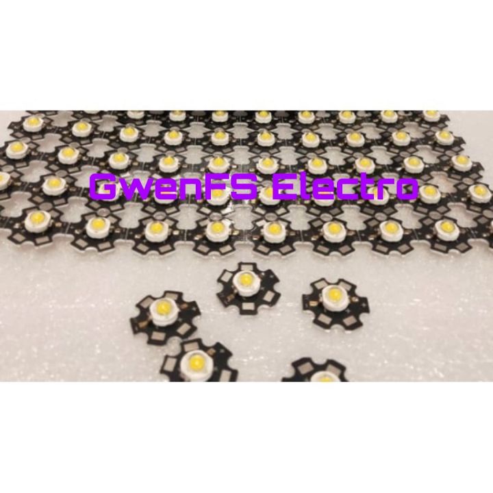 HPL LED 5 WATT PUTIH MERAH BIRU HIJAU KUNING PUTIH HANGAT PLUS CASING ...