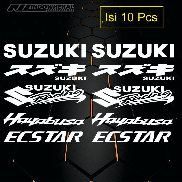 STIKER CUTTING STICKER SUZUKI ECSTAR HAYABUSA | Lazada Indonesia