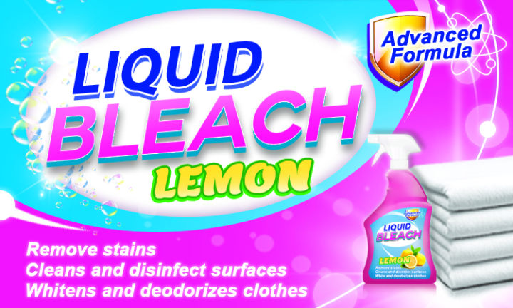 sticker label for LIQUID bleach | Lazada PH