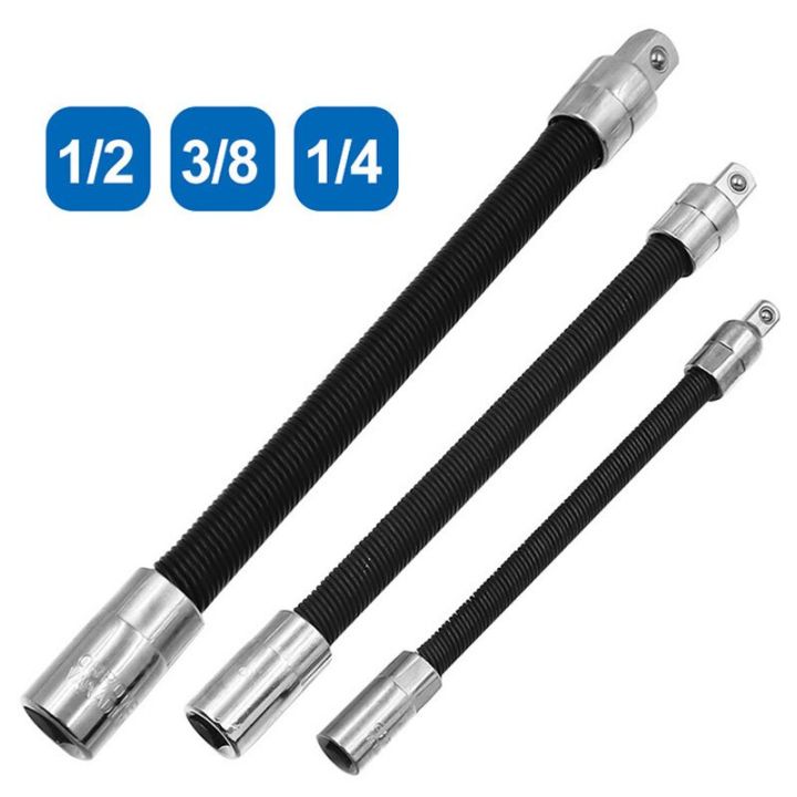 (Ready Stock)1/4 3/8 1/2 Electric Socket Wrench Spring Extension Rod ...