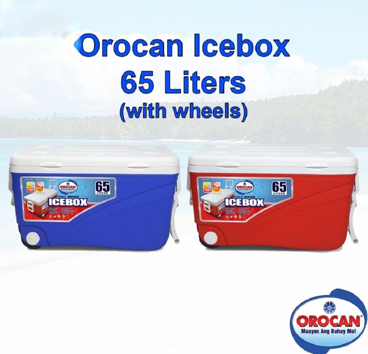 Orocan Icebox 65L Koolit Insulated Icebox with wheels FREE icescoop and ...
