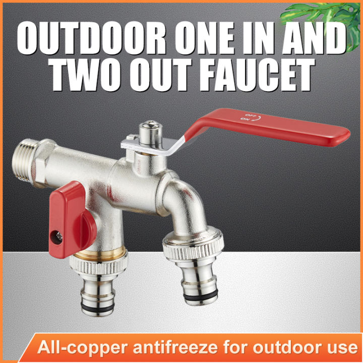 Water Faucet Water Tap with Washing Machine Nozzle 1/2 inch 3/4 inch ...