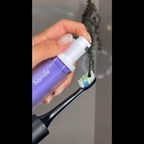 hismile teeth whitening v34 toothpaste purple original color corrector ...
