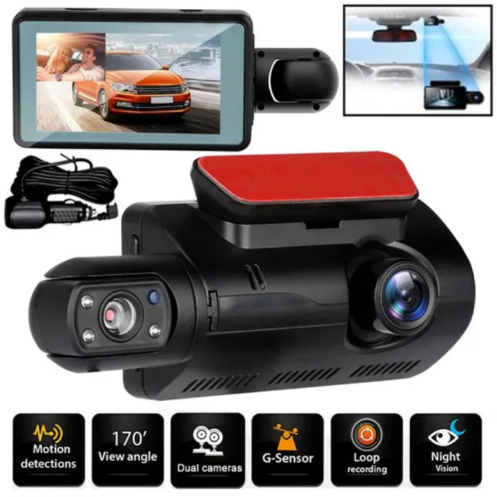 EKLEVA WIFI Reverse Camera HD 1080P Night Vision Car Video Recorder ...
