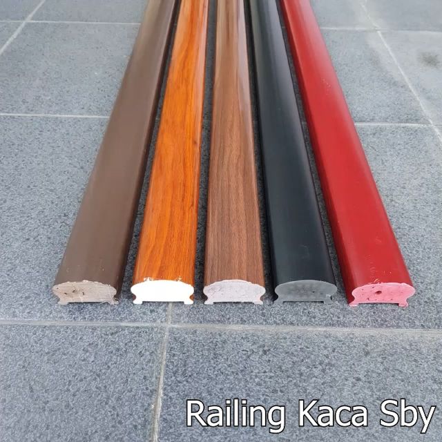 HANDRAILING PVC PEGANGAN RAILING TANGGA WARNA HITAM | Lazada Indonesia