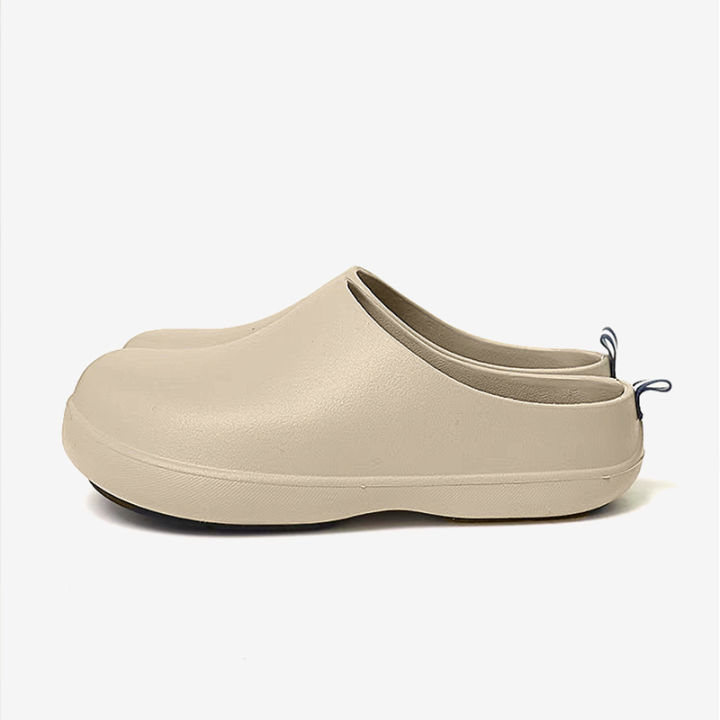 Bisole รองเท้าเชฟญี่ปุ่นรองเท้ากึ่งแตะปิดหัวแบบสวมเท้าใส่ออกข้างนอกใส่ ...