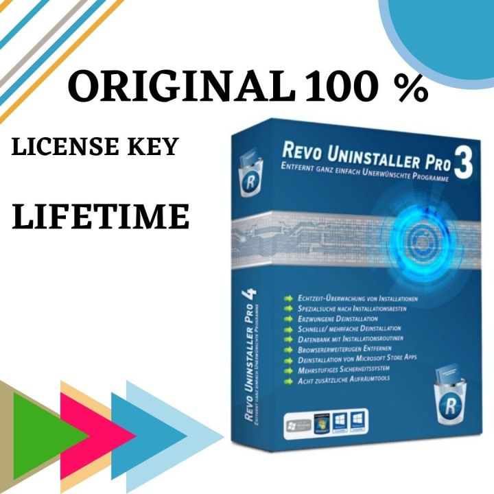 Revo Uninstaller Pro v3.2.1 License key Original | Lazada Indonesia