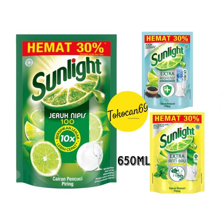Sunlight Sabun Pencuci Piring 650ml | Lazada Indonesia