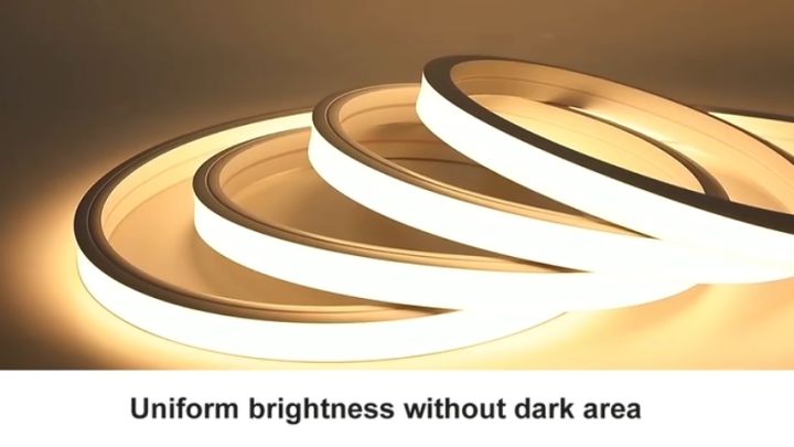 SUNDAR LED light strip with waterproof cutting 220V flexible rope tube ...