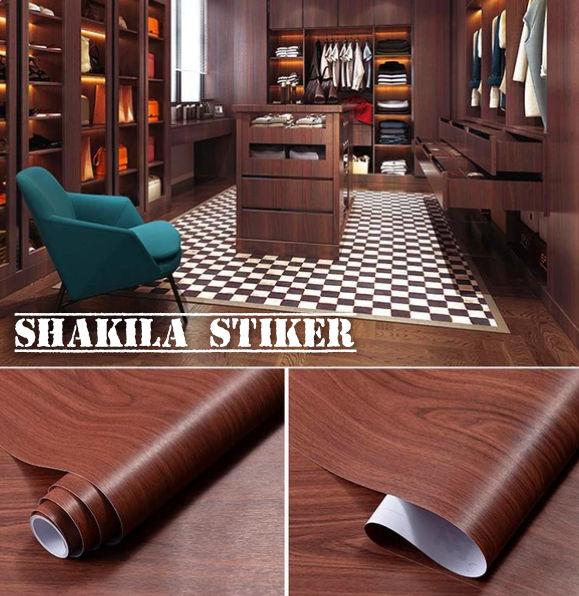 wallstiker/stiker untuk dinding atau meja/lemari dengan lebar 120cm ...