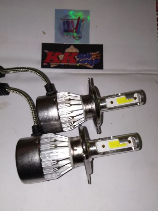 lampu LED H4 untuk mobil dan lainnya LED HEADLIGHT | Lazada Indonesia