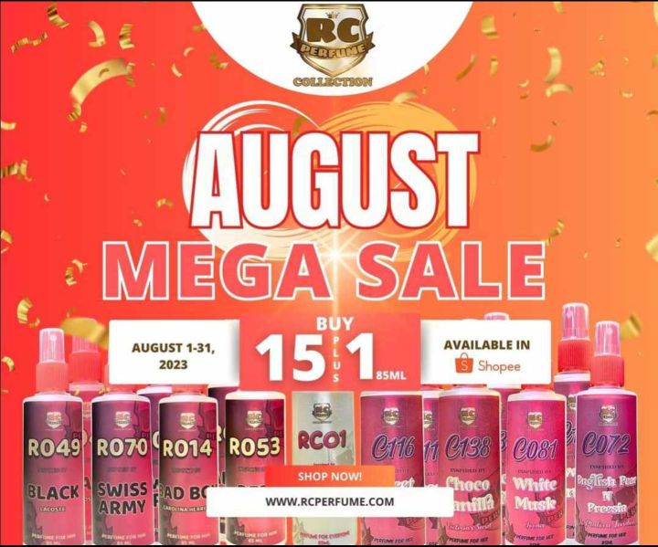 RC PERFUME COLLECTION RESELLER PACKAGE 15PCS 85ML with box +1 pc ...