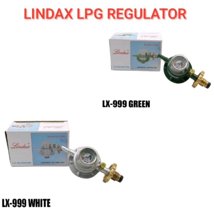 LINDAX LPG GAS REGULATOR WITH CENTER GAS LEVEL GAUGE AND ANTI EXPLODE ...