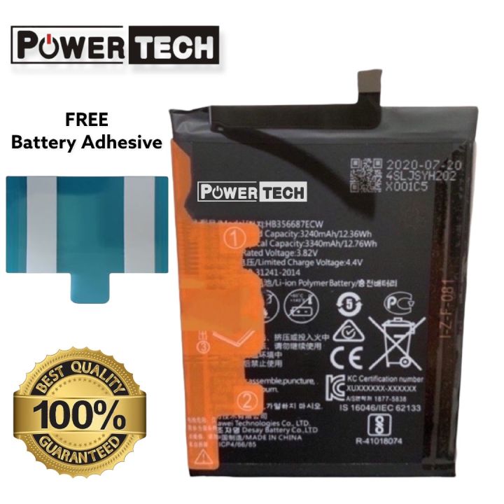 Nova 3i Nova 2i Nova 2plus Nova 4e 7x Mate 10 Lite P30 Lite Battery ...