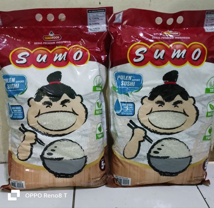 Sumo Beras Sumo 5kg Pulen Seperti Sushi | Lazada Indonesia