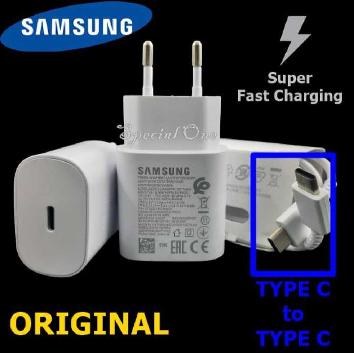 Charger Samsung Galaxy A05 A05s Original 100% 25WAT Fast Charging USB ...
