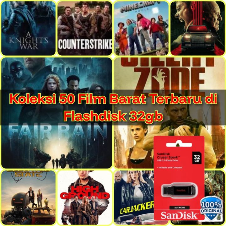 Flashdisk 32GB Koleksi Film Barat Terbaru 2025 | Lazada Indonesia