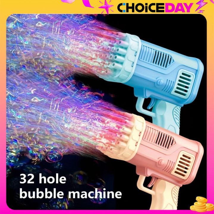 32 hole bubble machine electric bubble fully automatic camera bubble toys for children | Lazada PH