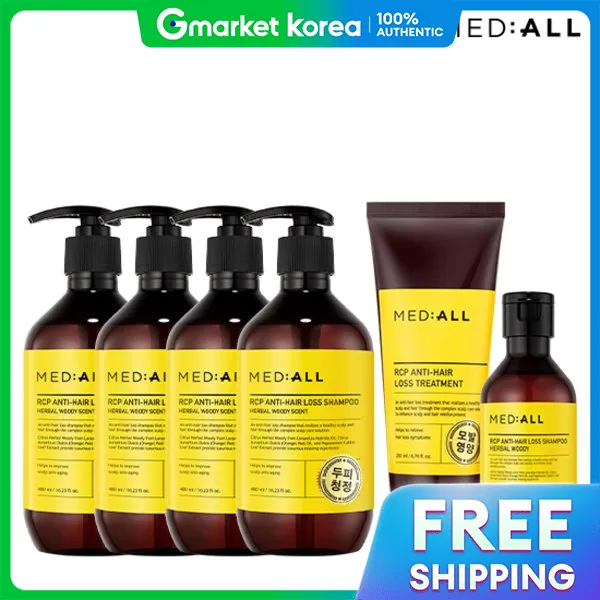 Mediol Scalp Cleansing Shampoo (480ml X 4 + 100ml) + Treatment 200ml ...