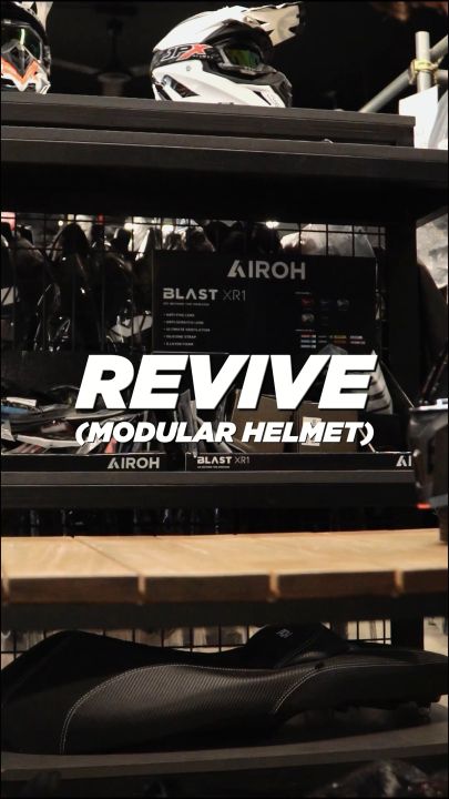 SEC Modular Helmet for Motorcycle Revive (Gloss/Matte) (M-XL) | Lazada PH