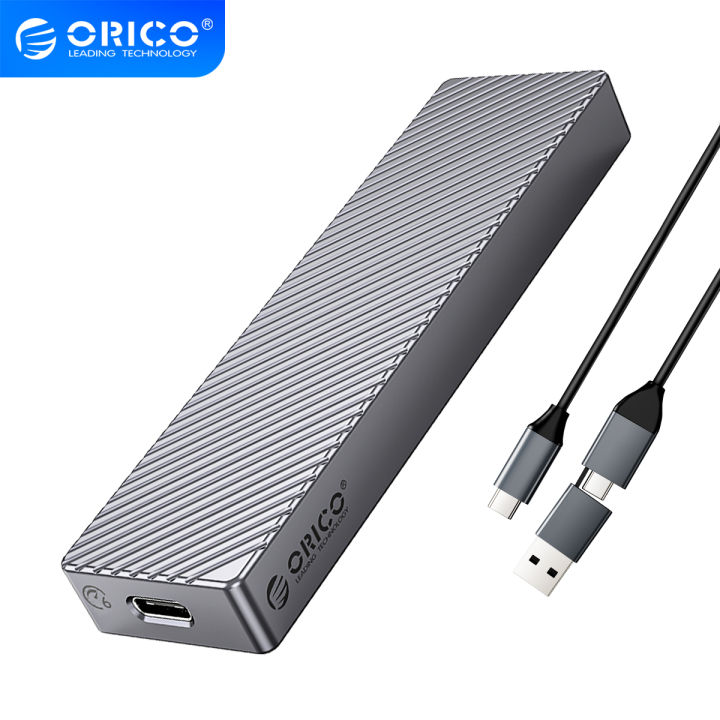 ORICO Dual Protocol M.2 SSD Case Support M2 NVMe SATA NGFF SSD Disk 10Gbps PCIe M Key 6Gbps M&B ...