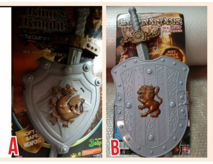 shop : PRINCE Knight Sword Shield Toy Costume | Lazada PH