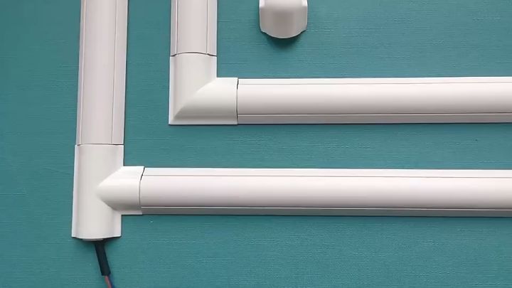 1M PVC wall line cover Cable Concealer cable hiding organizer Soft cord ...