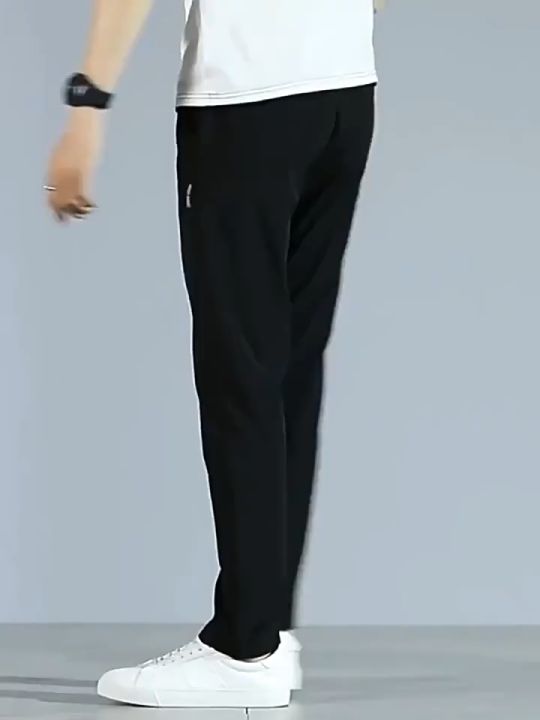 Jagger pants for men loose straight leg jogger pants for men ice pants ...