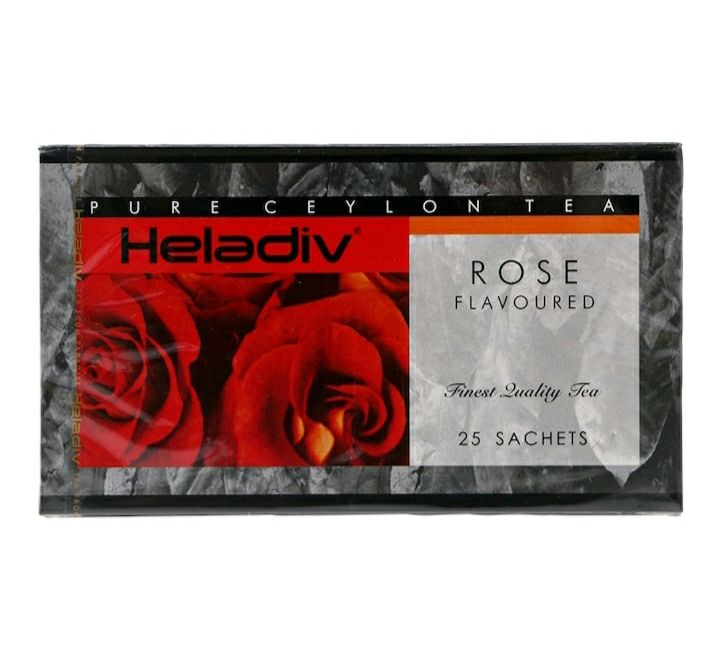 เฮลาดิฟ ชาซีลอนกลิ่นกุหลาบ Heladiv Pure Ceylon Tea Rose Flavoured 50g ...