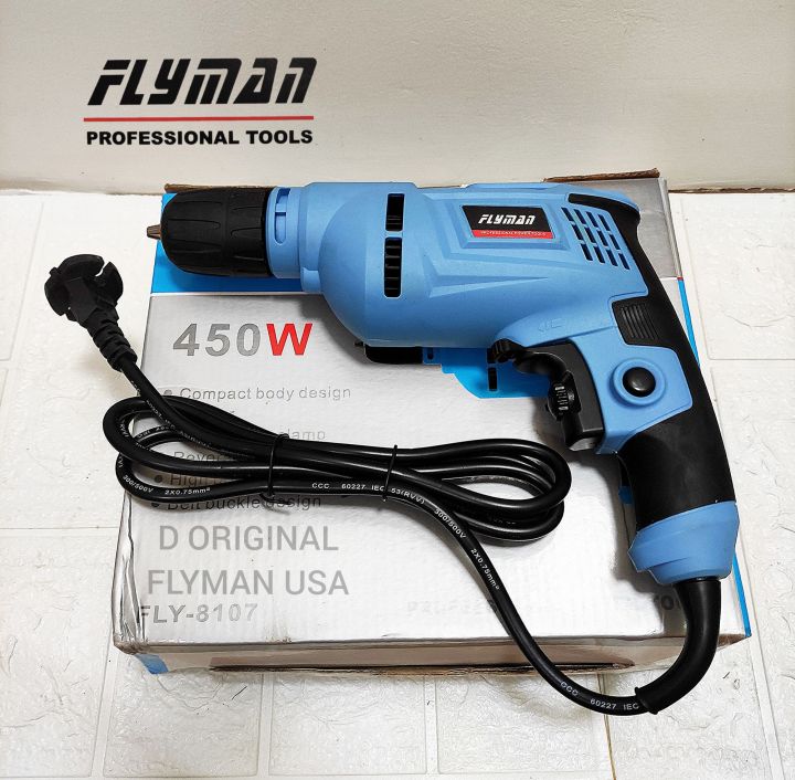 FLYMAN ELECTRILL DRILL/BARENA 450w | Lazada PH