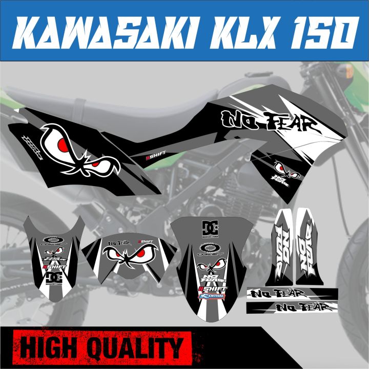 Kawasaki Klx 150 full body decals, Laminated | Lazada PH