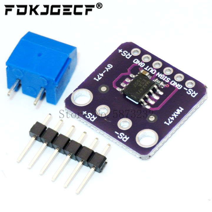 Gy 471 Max471 3a Current Sensor Module Consume Current Detection Module For Arduino Dc 0 30v 2524
