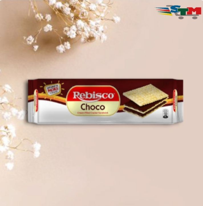 Rebisco Choco Cream-filled cracker sandwich 10x32g | Lazada PH