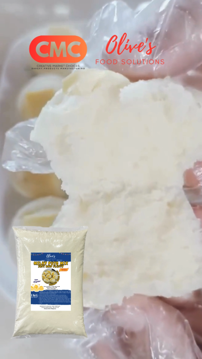 Olive's Milky Puto Mix 1 Kilo – 100 Servings | Soft & Fluffy Steamed ...