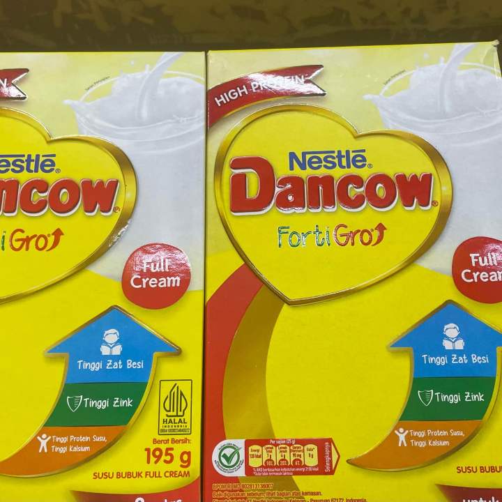 Susu Dancow Full Cream 195 Gram | Lazada Indonesia
