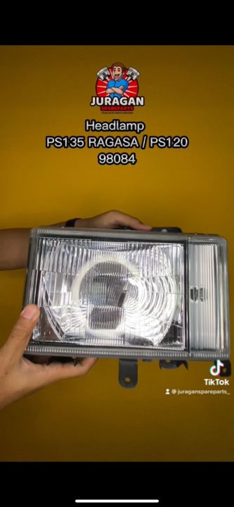 Lampu Depan Head Lamp Assy Mitsubishi Ps-135 (Ragasa) / Ps120 - Kanan ...