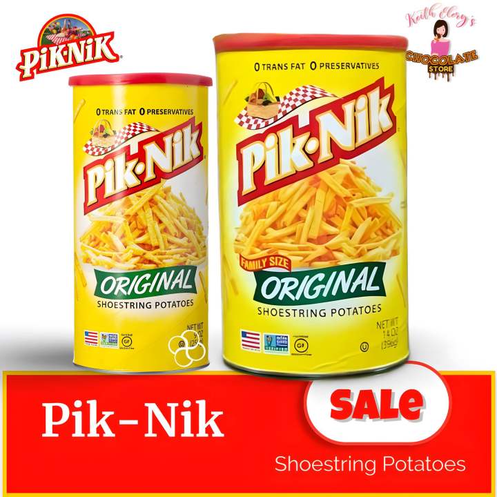 Piknik Original Shoestring Crunchy Potatoes 255g/396g | Lazada PH