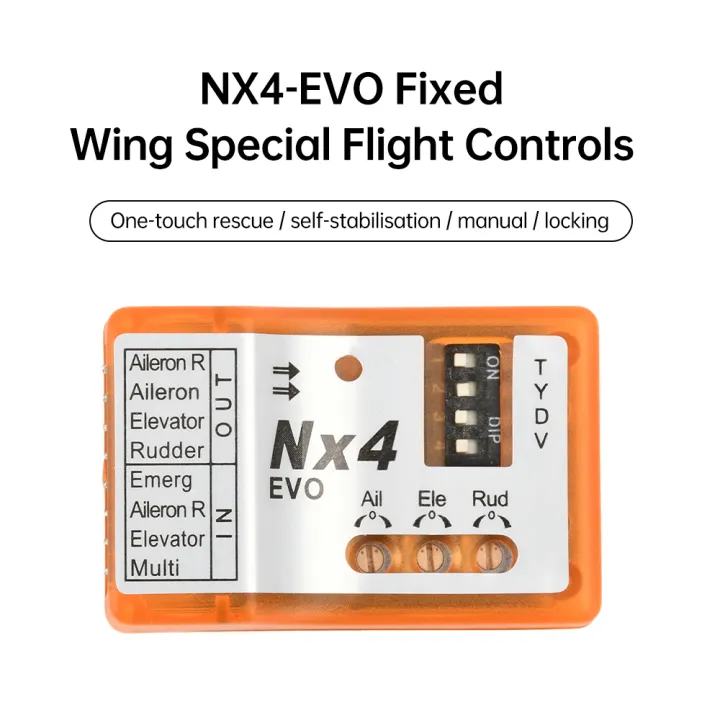 NX4-EVO PRO Flight Controller 3D Flight Gyroscope Balance For Fixed ...